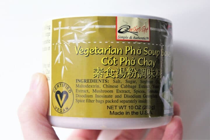 Vegan Pho Soup (with Tofu) - The Hidden Veggies