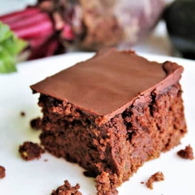 Veggie Brownies Recipe - Zucchini and Beets! - The Hidden Veggies