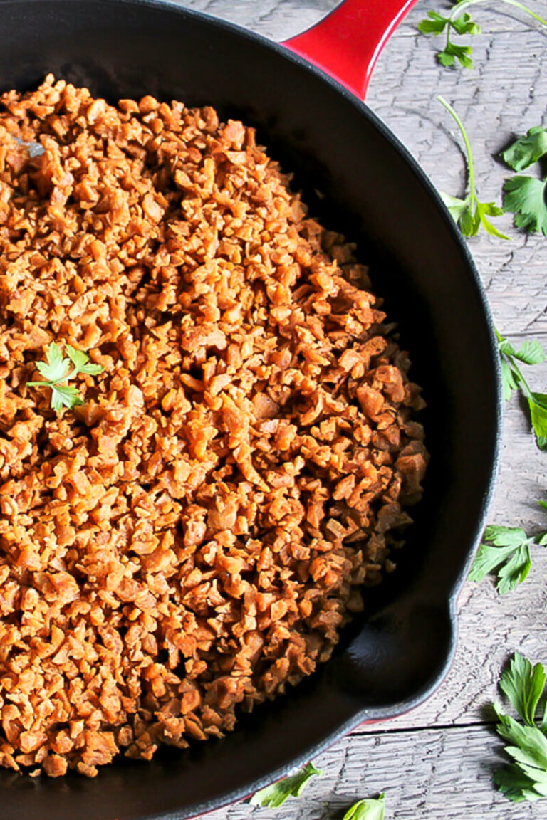 Soyrizo - Vegan Soy Chorizo - The Hidden Veggies