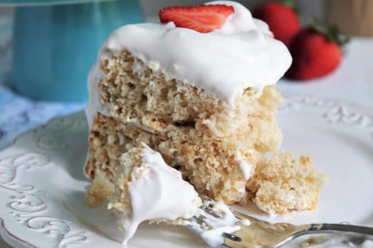 Vegan Angel Food Cake - The Hidden Veggies