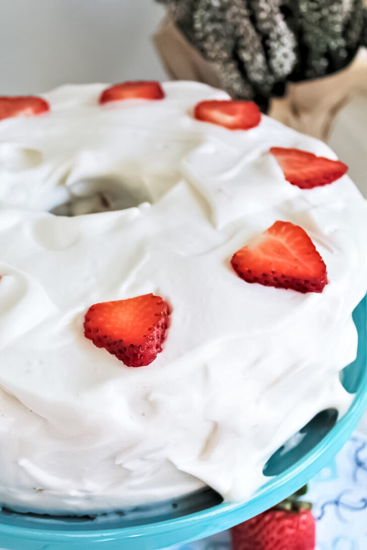 Vegan Angel Food Cake - The Hidden Veggies