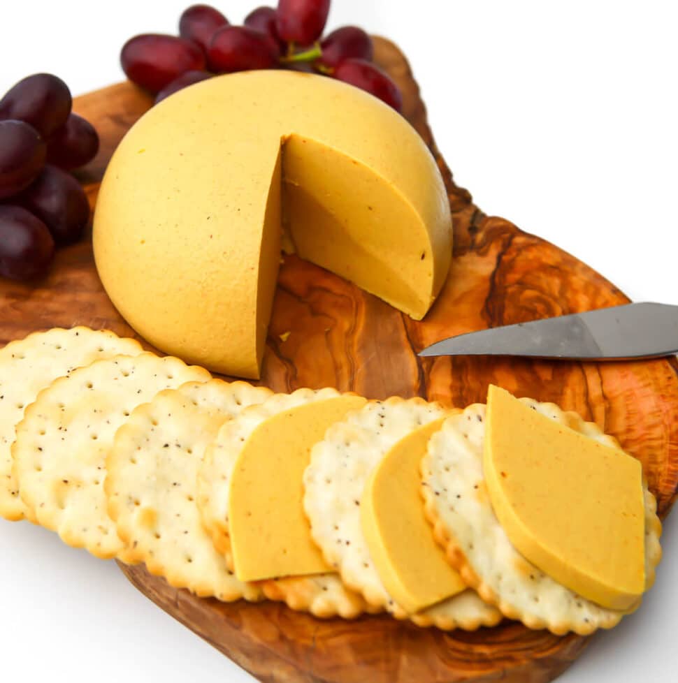 Vegan Cheddar Cheese - The Hidden Veggies