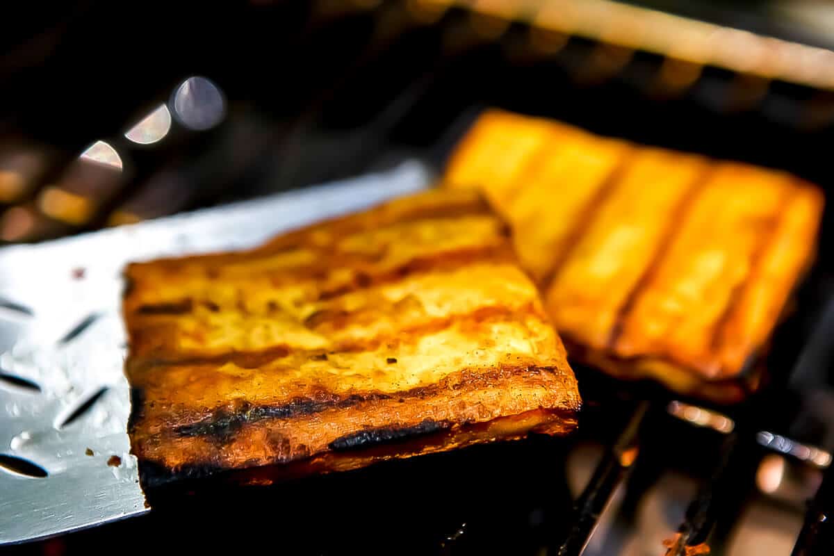 Grilled Tofu - The Hidden Veggies