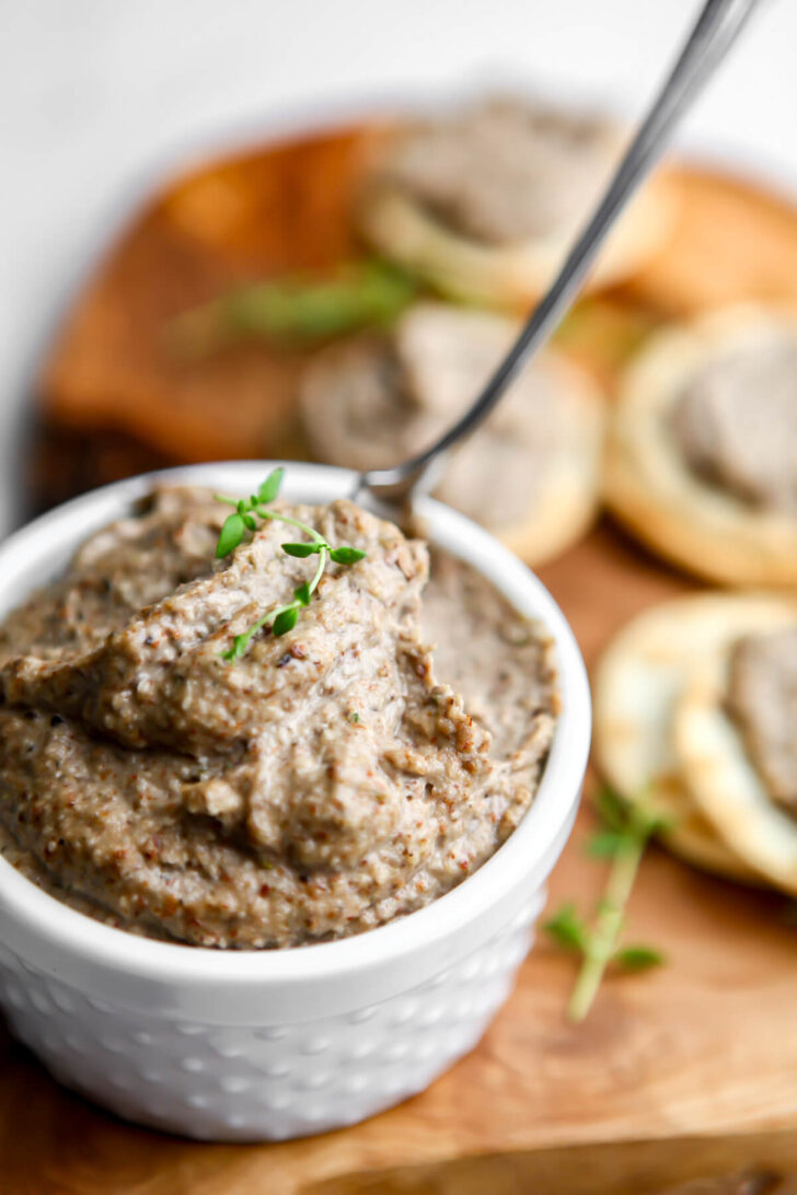 Vegan Mushroom Pate - The Hidden Veggies