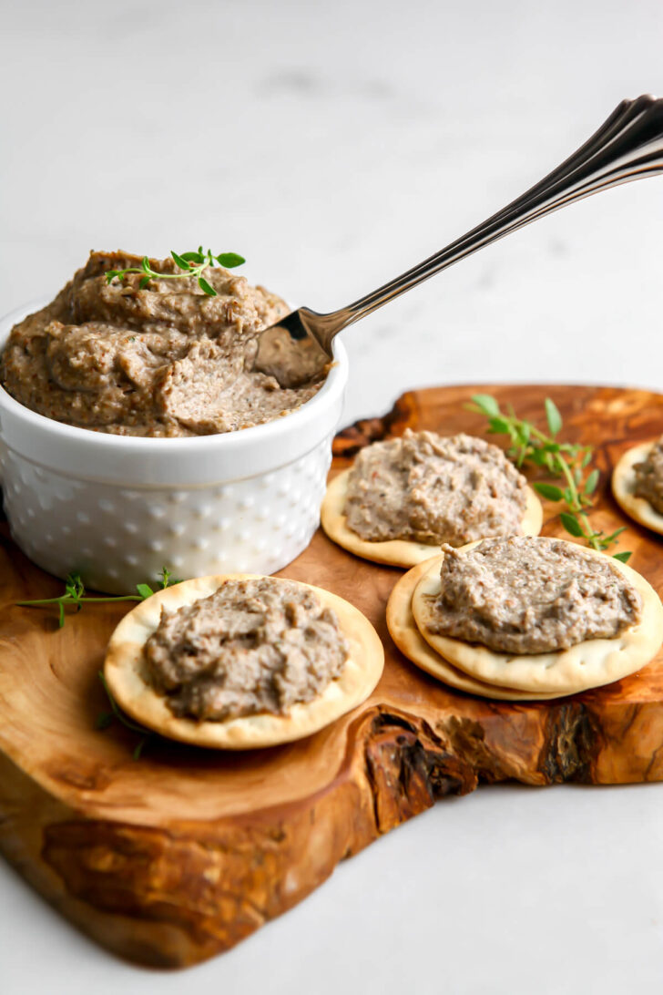 Vegan Mushroom Pate - The Hidden Veggies