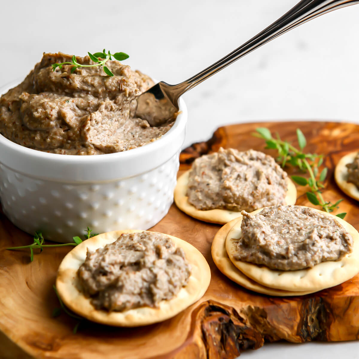 Vegan Mushroom Pate - The Hidden Veggies