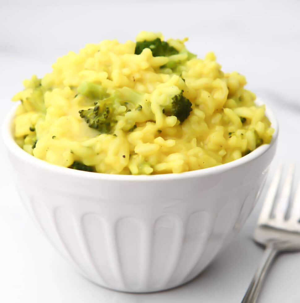 Vegan Broccoli Risotto - The Hidden Veggies