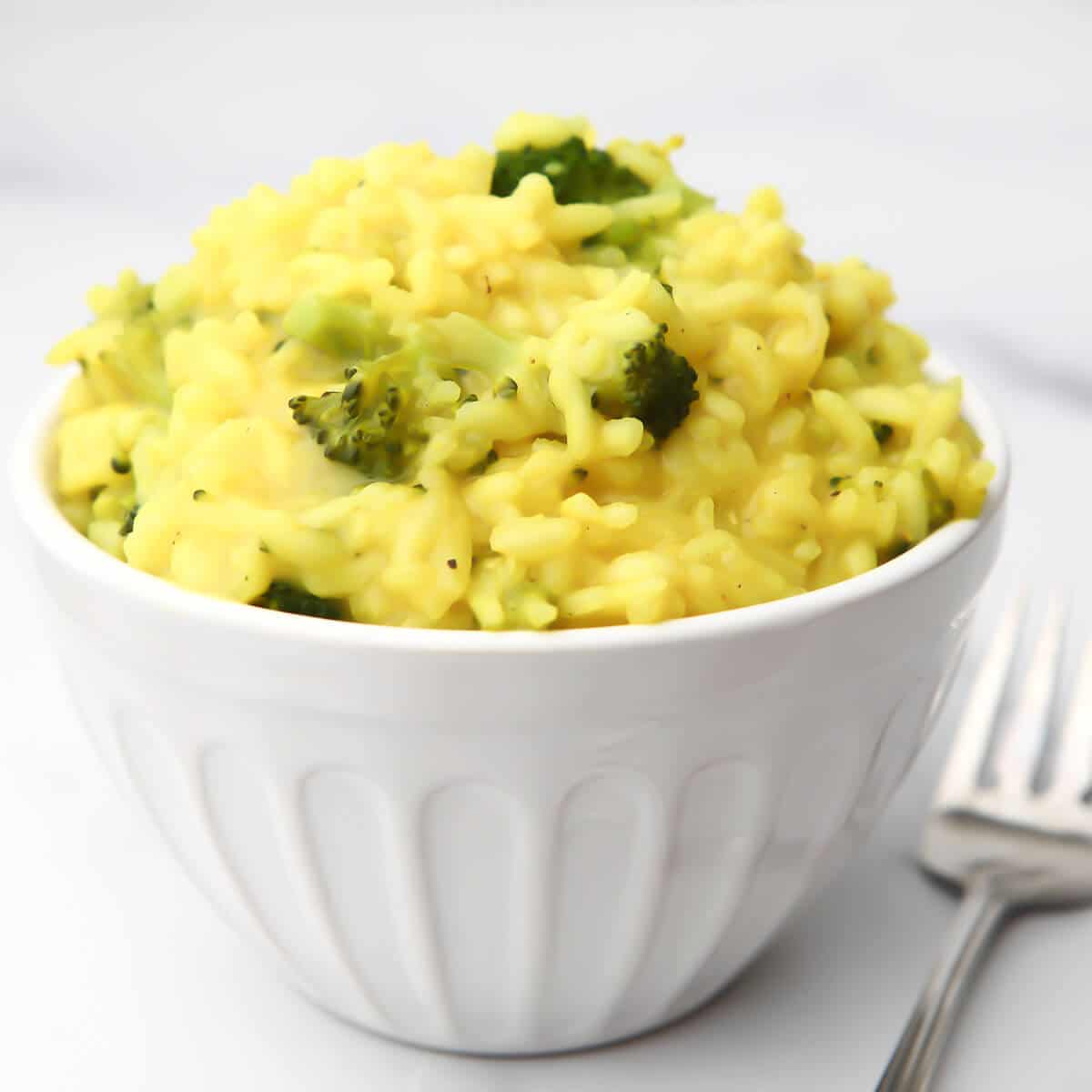 Vegan Broccoli Risotto - The Hidden Veggies