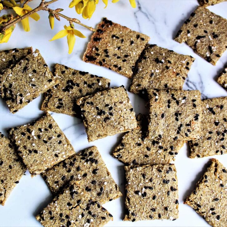 Quinoa Crackers - The Hidden Veggies