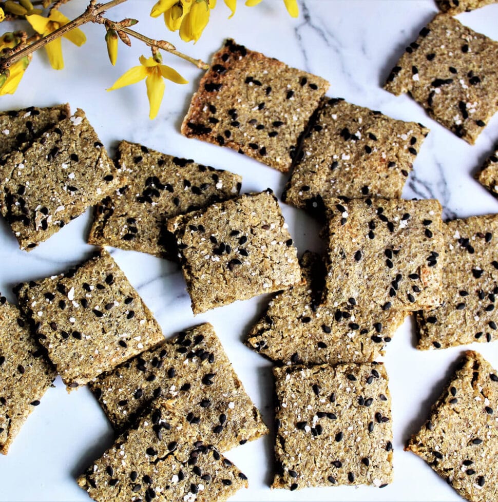 Quinoa Crackers - Gluten-Free Crackers Recipe - The Hidden Veggies