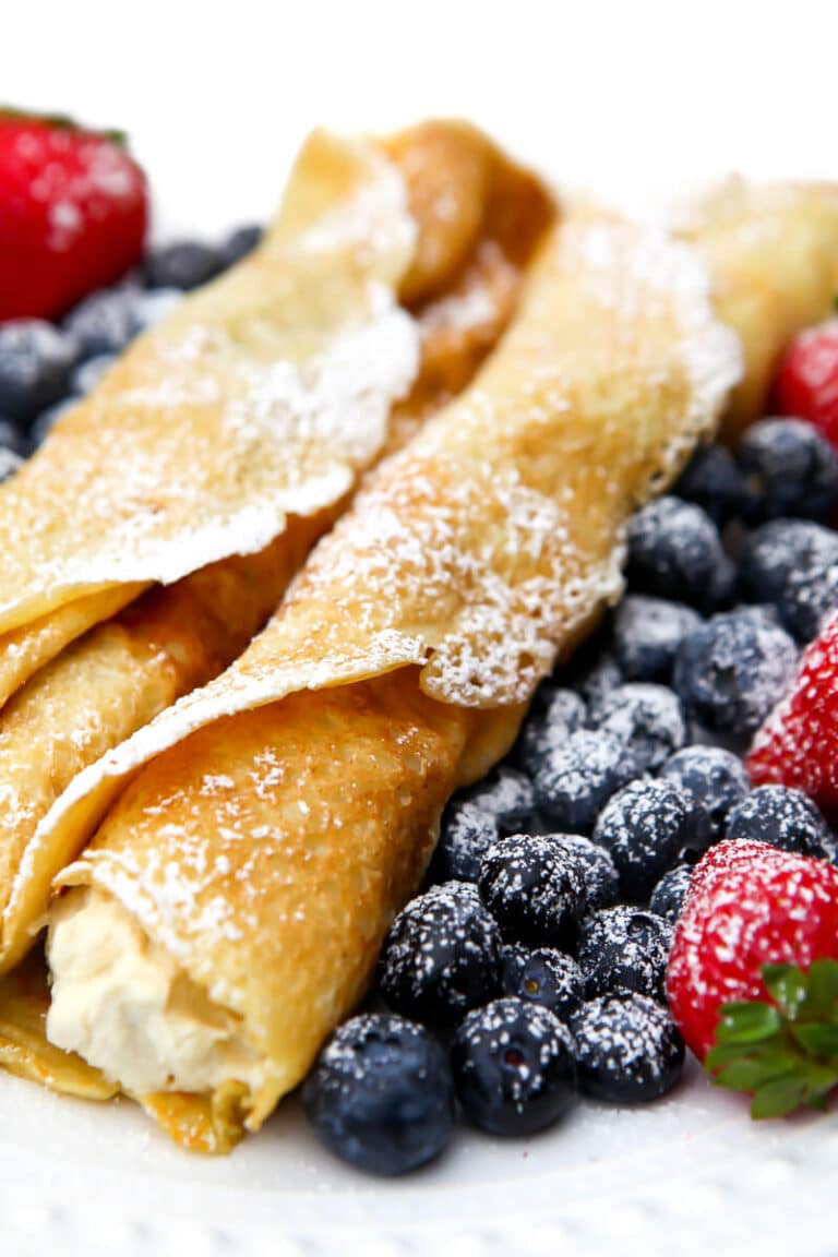 Vegan Crepes (Chickpea Crepes) - The Hidden Veggies