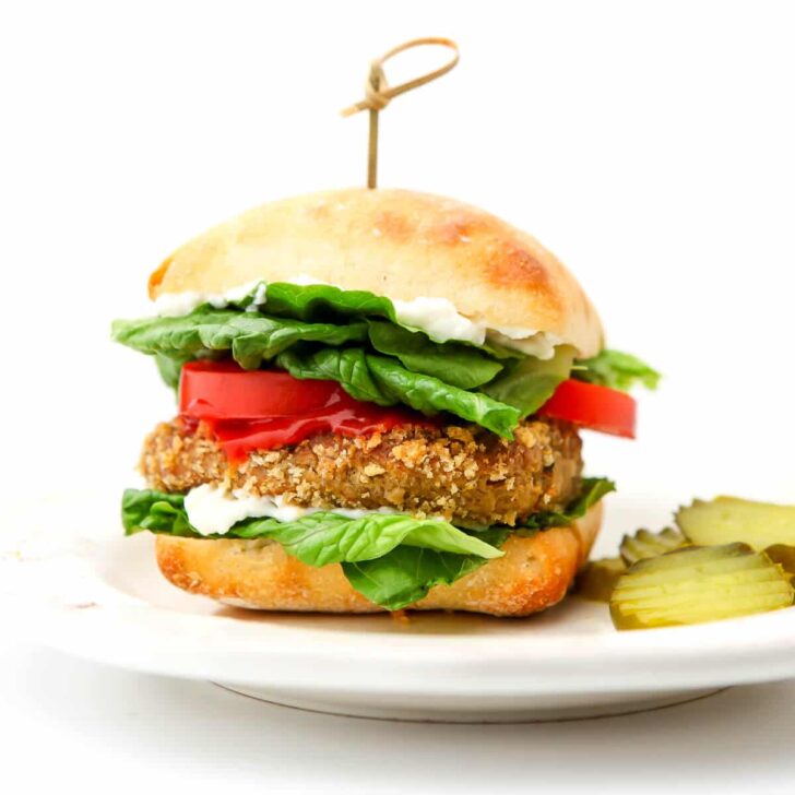 Vegan Chicken Patties (Breaded and Baked)