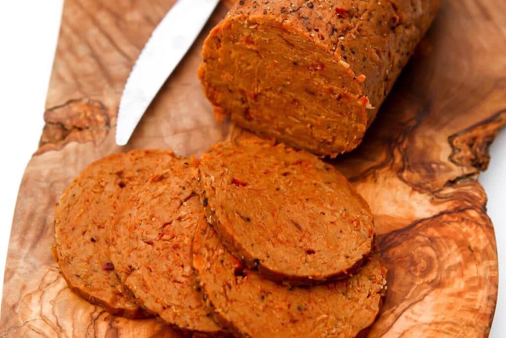 Vegan Salami - The Hidden Veggies