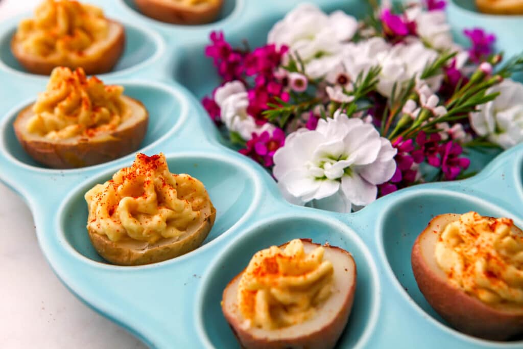 Deviled Potatoes - The Hidden Veggies