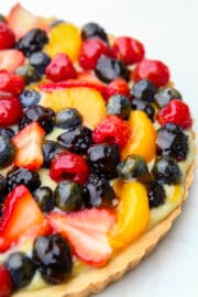 Vegan Fruit Tart - The Hidden Veggies