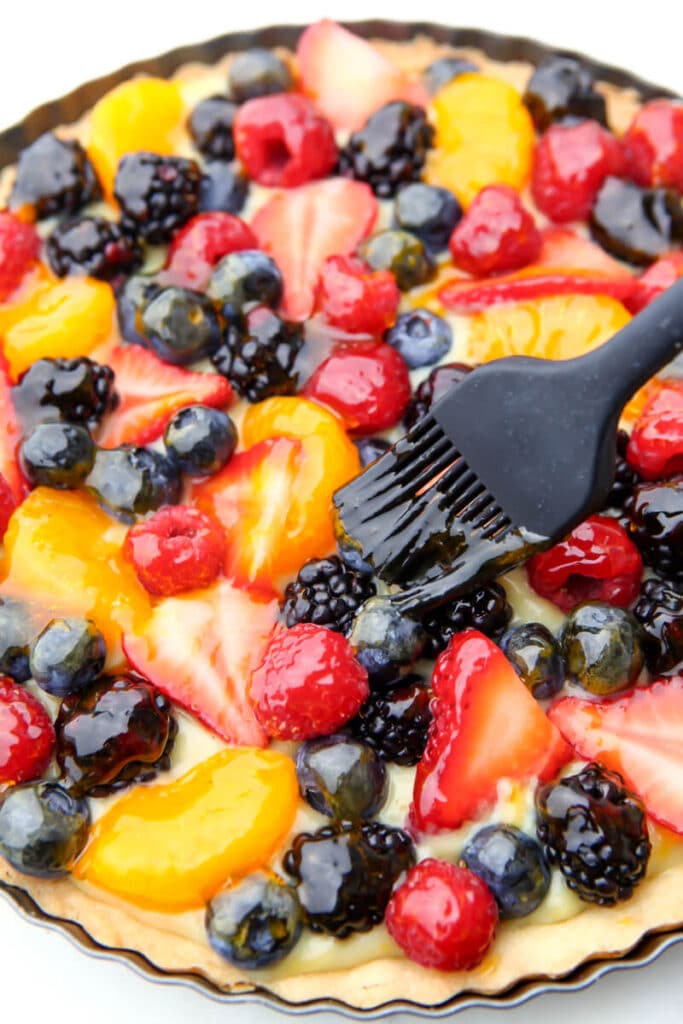 Vegan Fruit Tart - The Hidden Veggies