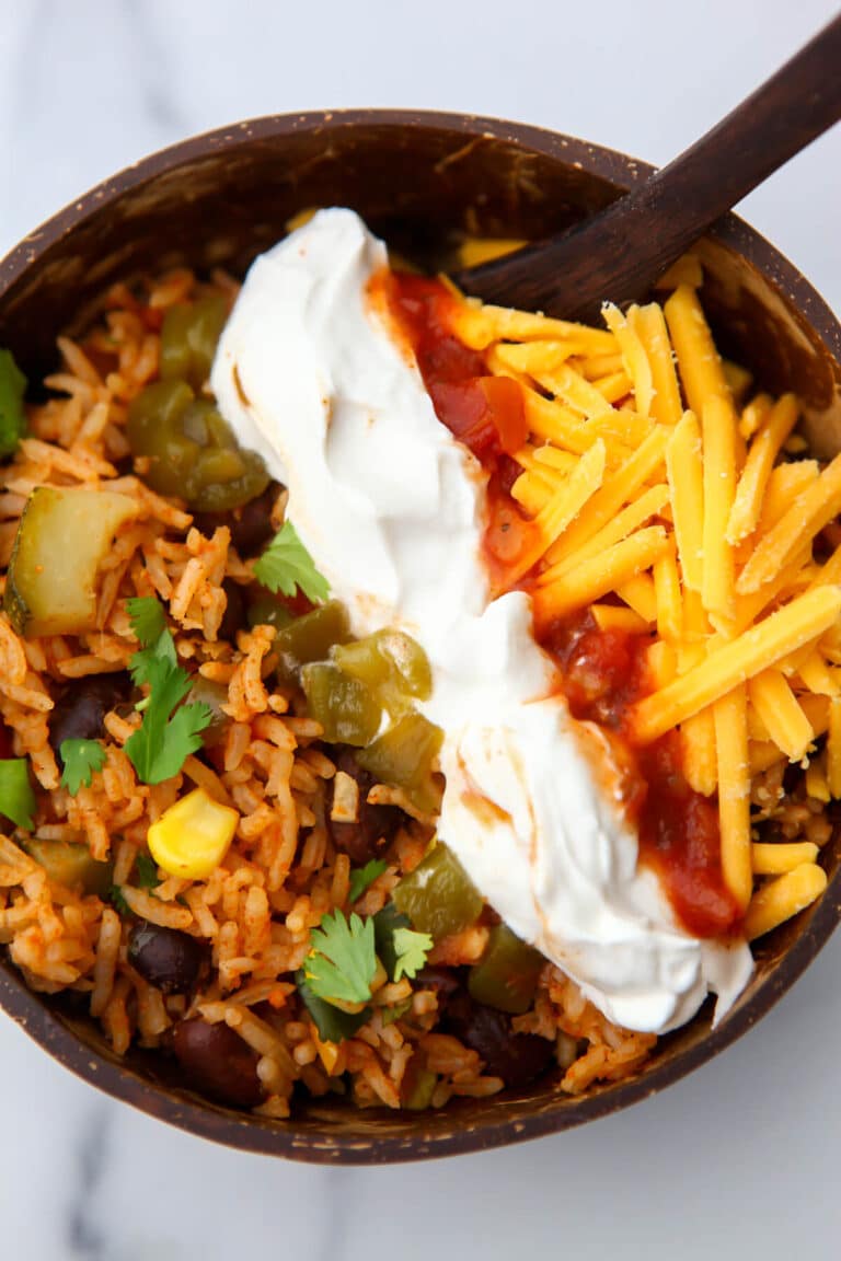 Easy Vegan Mexican Rice - The Hidden Veggies
