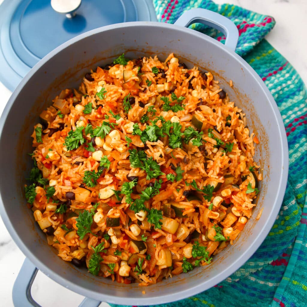 Vegan Mexican Rice - The Hidden Veggies