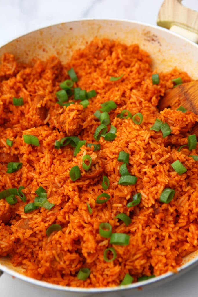 Vegan Red Rice - The Hidden Veggies