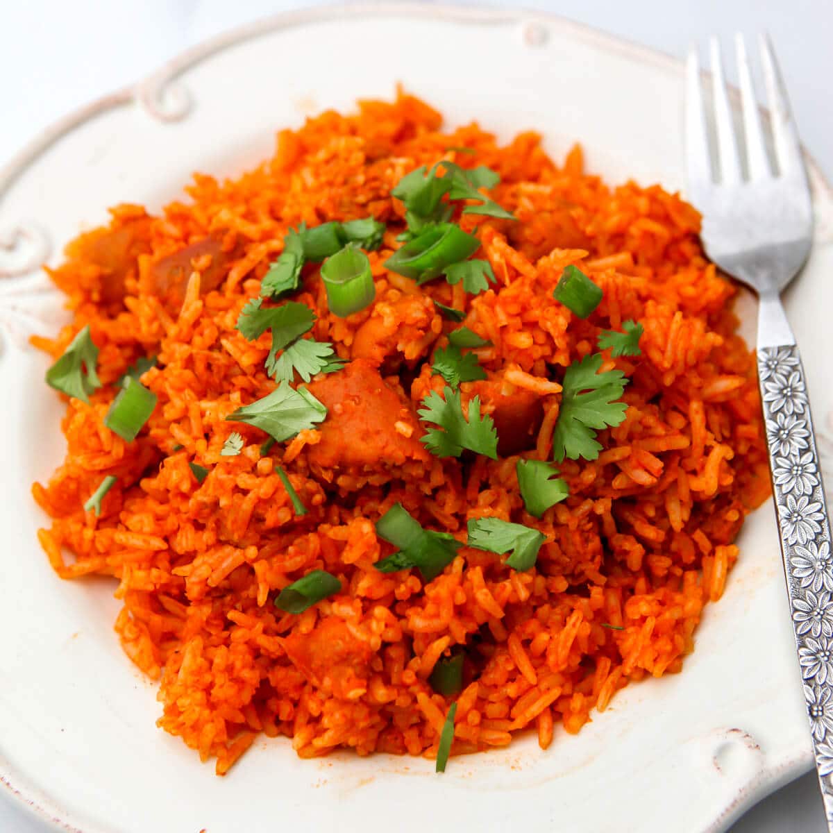 Vegan Red Rice - The Hidden Veggies