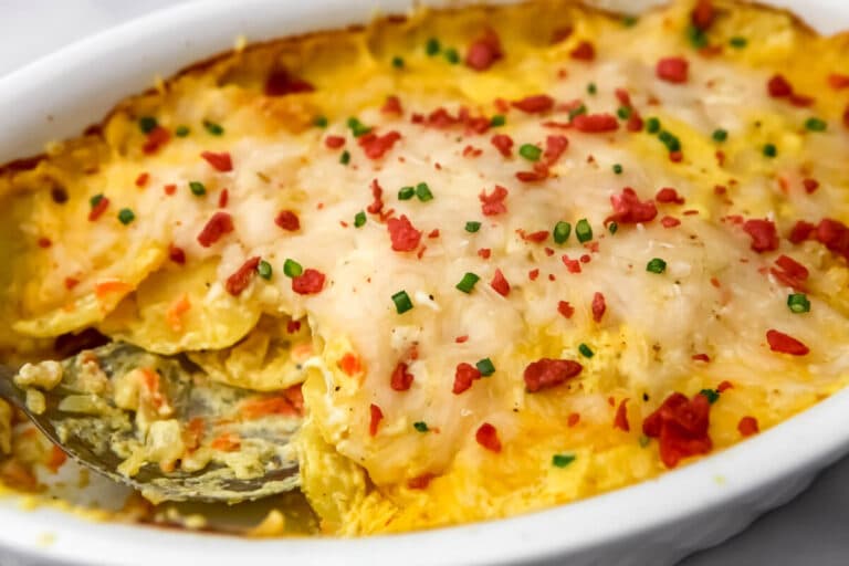 Vegan Potato Bake - The Hidden Veggies