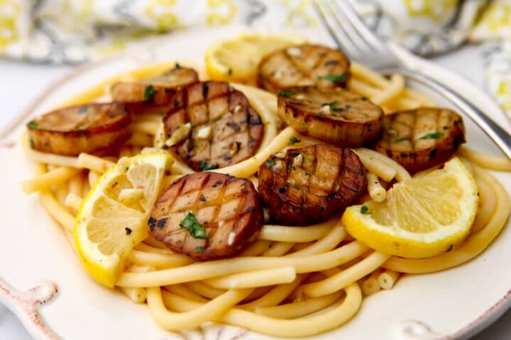 King Oyster Mushroom Scallops - The Hidden Veggies