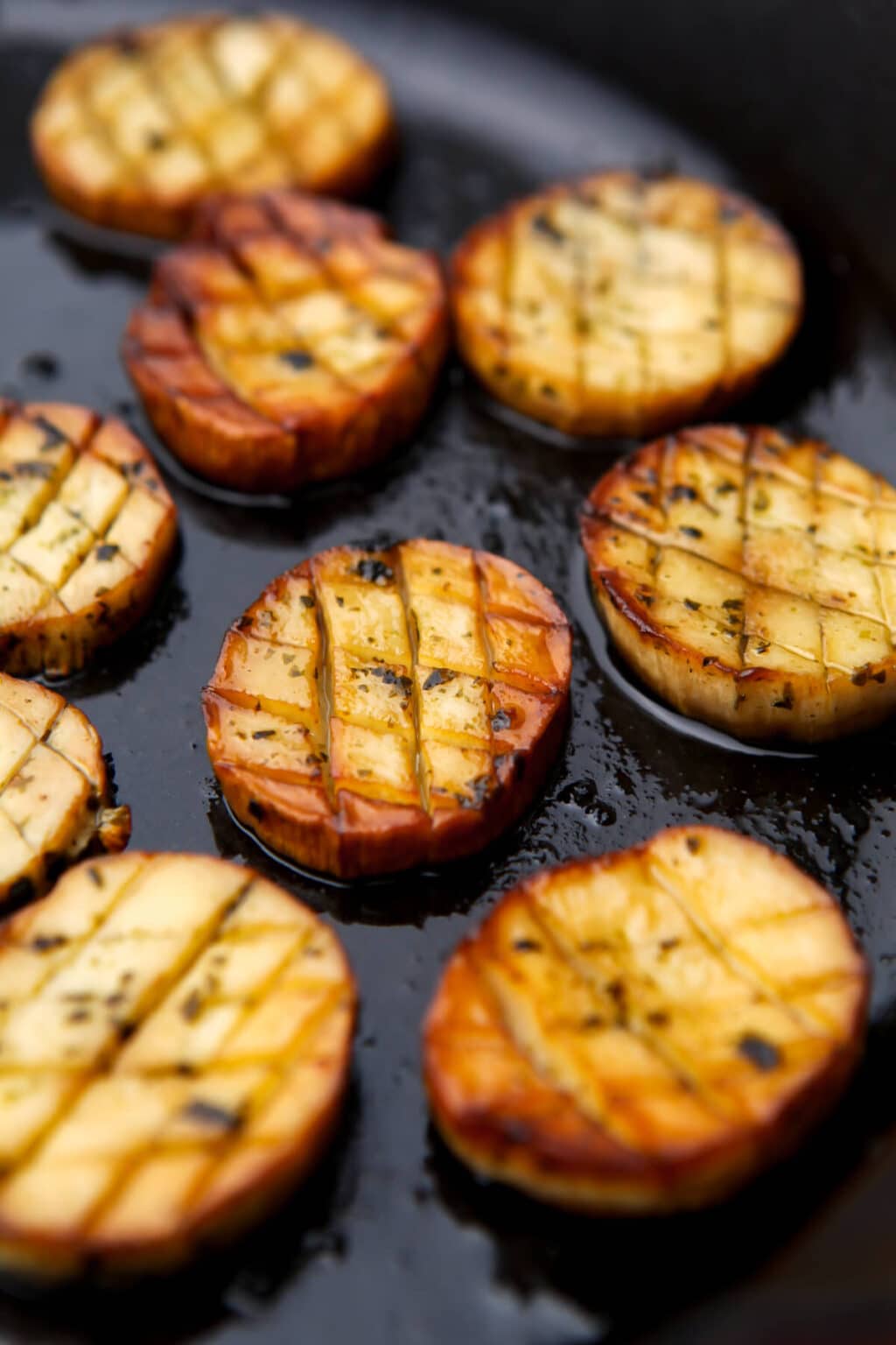 King Oyster Mushroom Scallops - The Hidden Veggies