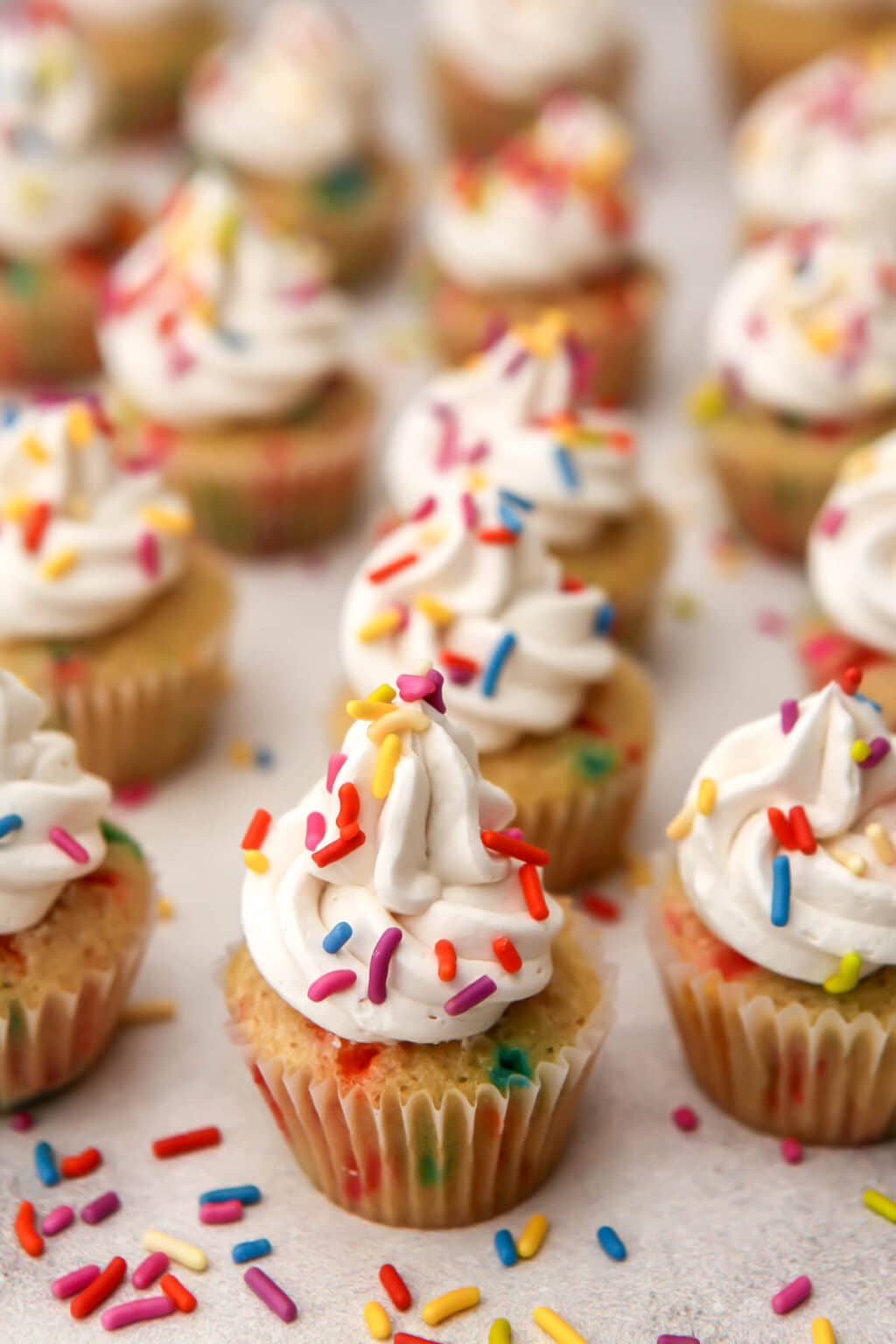 Mini Vegan Cupcakes (Birthday Cupcakes) - The Hidden Veggies