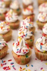 Mini Vegan Cupcakes (Birthday Cupcakes) - The Hidden Veggies