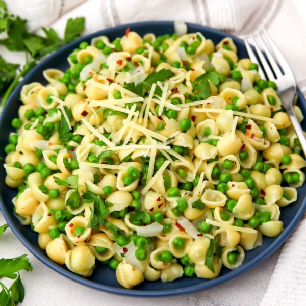 Green Pea Pasta - The Hidden Veggies