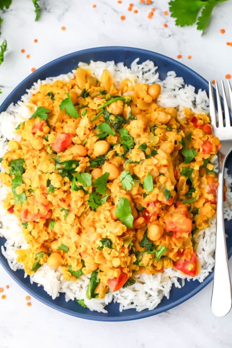 Chickpea Lentil Curry - The Hidden Veggies