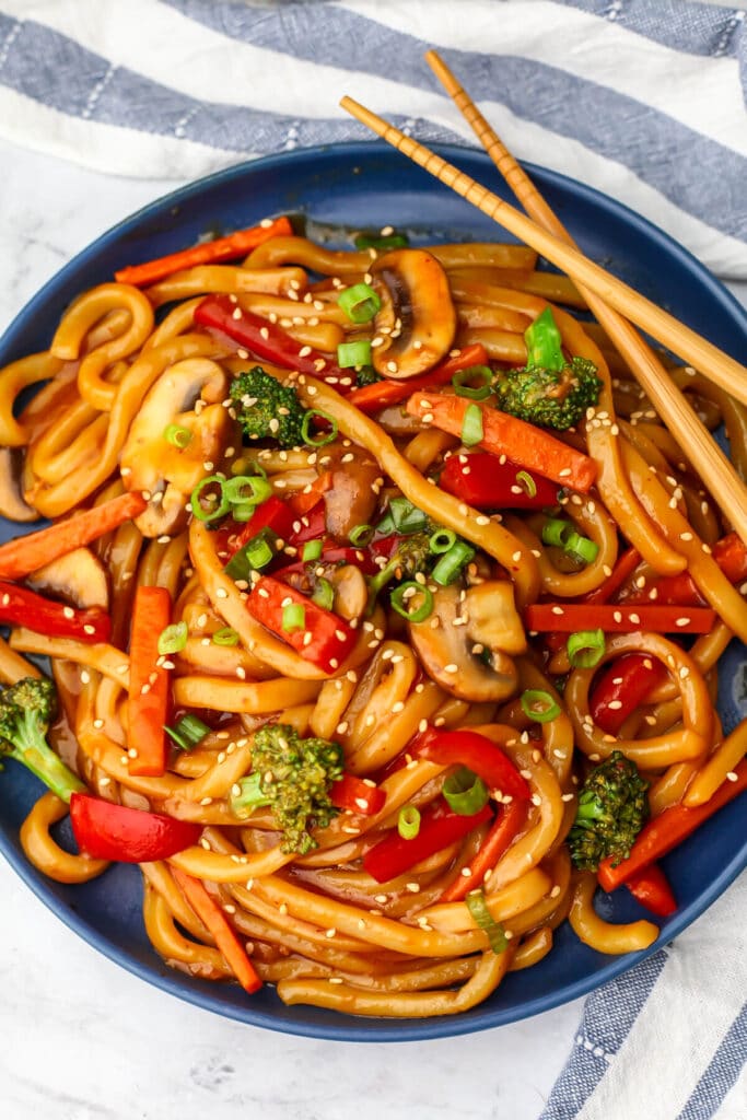 Vegan Udon - The Hidden Veggies