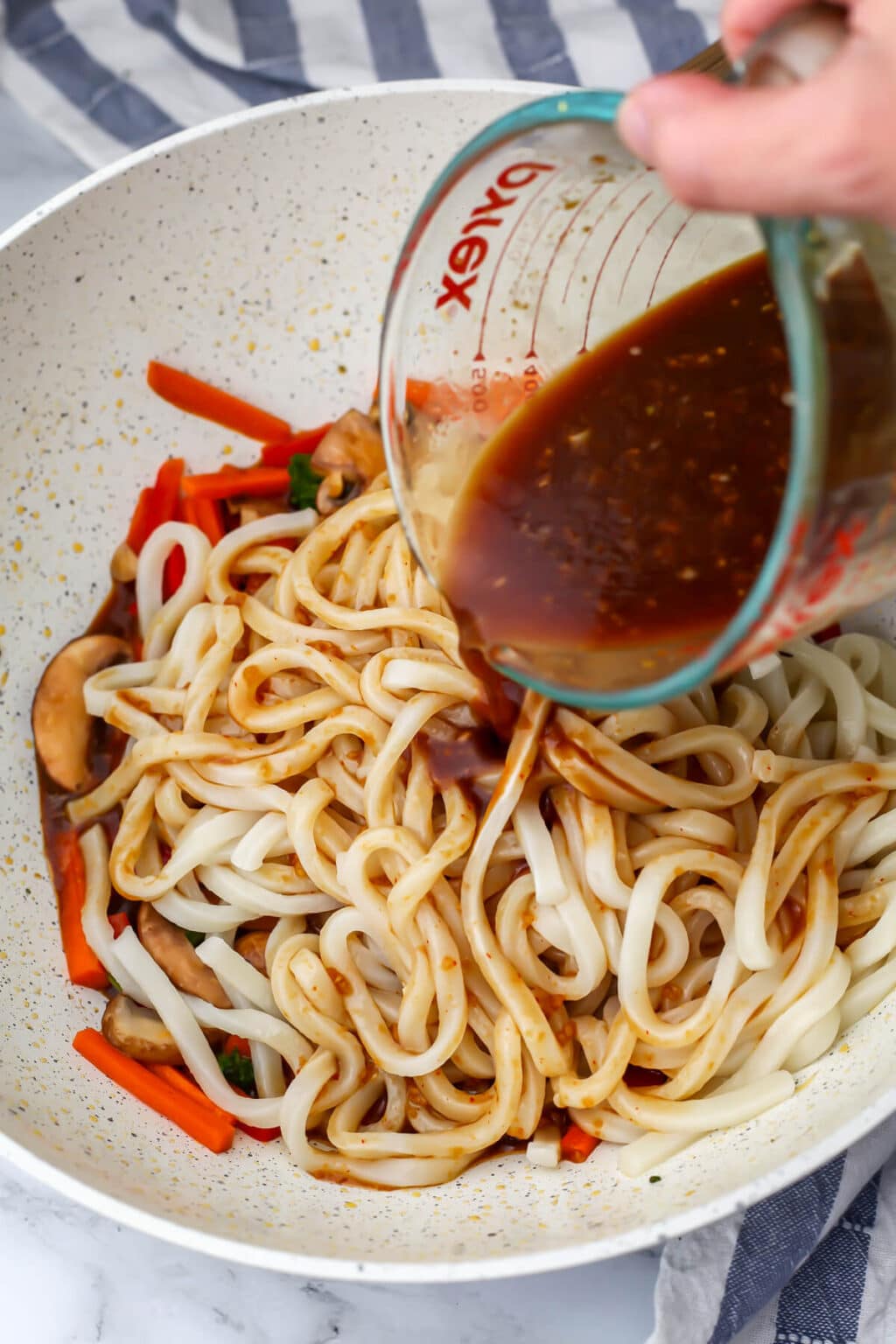 Vegan Udon - The Hidden Veggies