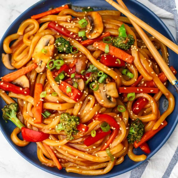Vegan Udon - The Hidden Veggies
