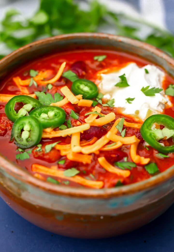 Impossible Chili (The Best Vegan Chili) - The Hidden Veggies