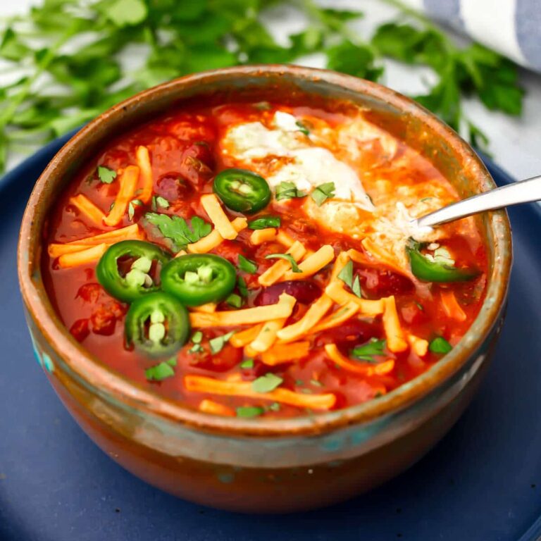 Impossible Chili (The Best Vegan Chili) - The Hidden Veggies