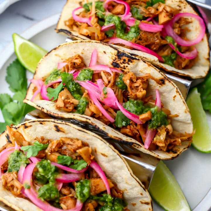 Jackfruit Tacos - The Hidden Veggies