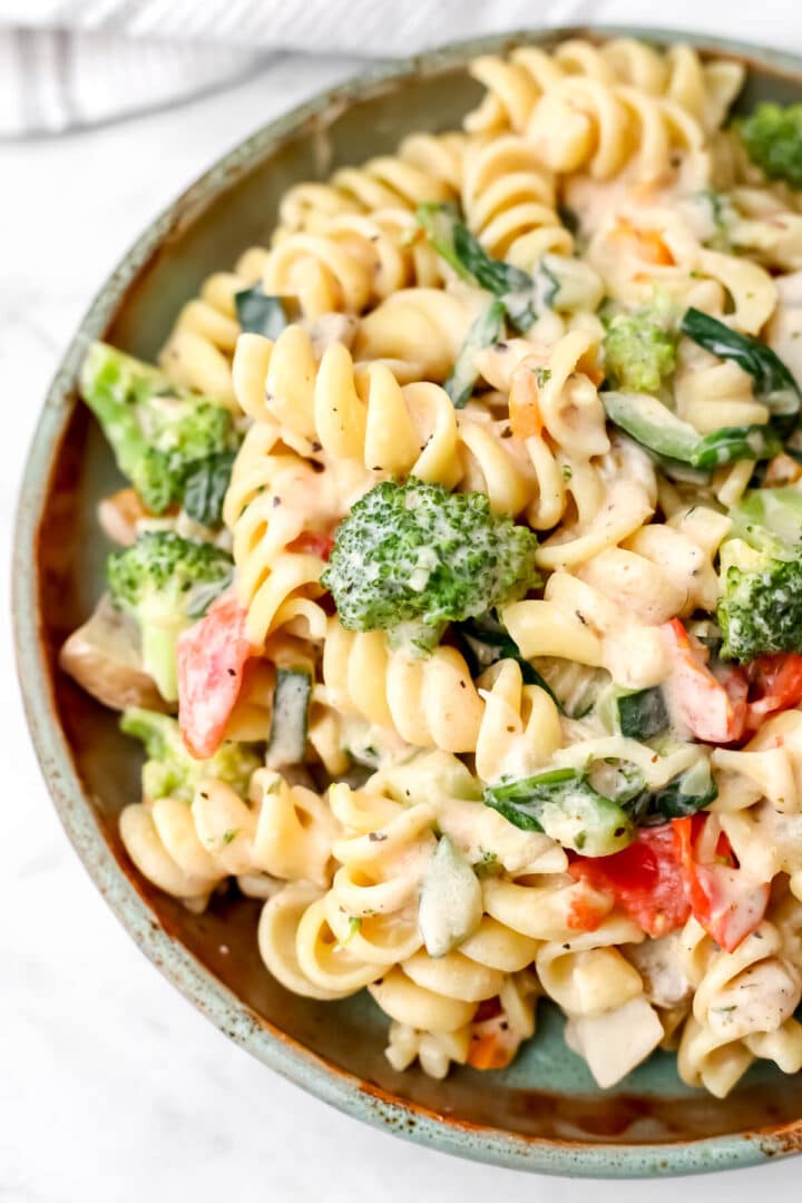 Creamy Veggie Pasta - The Hidden Veggies