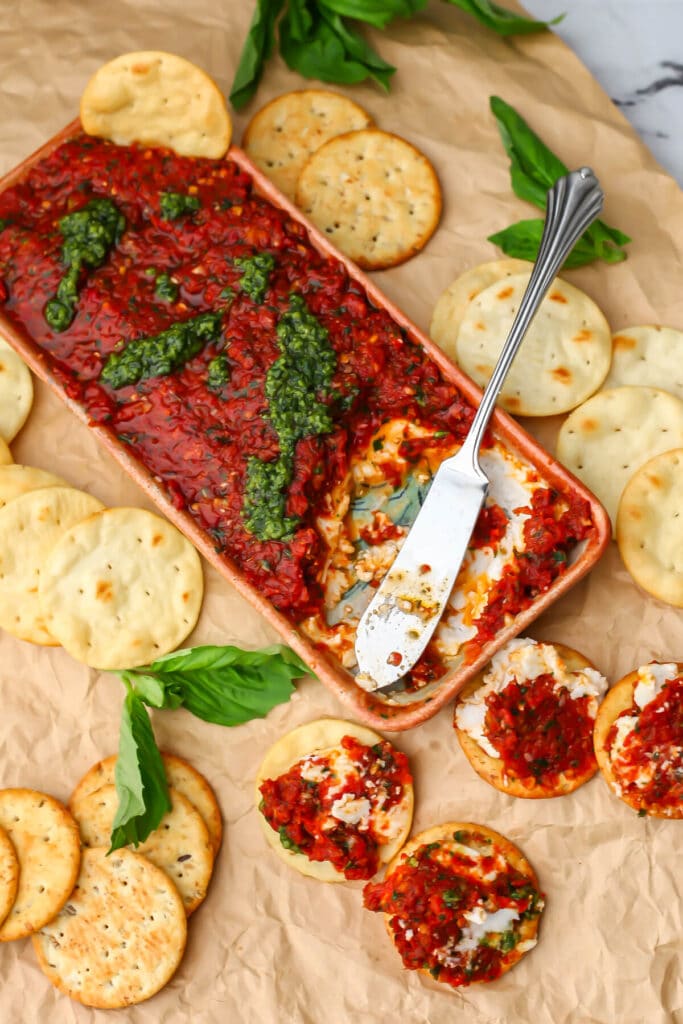 Vegan Sun-Dried Tomato Dip - The Hidden Veggies