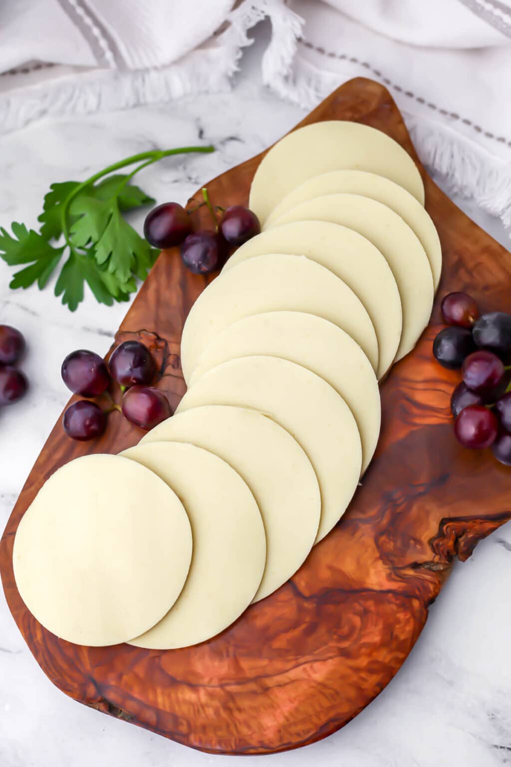 Vegan Mozzarella Slices - The Hidden Veggies