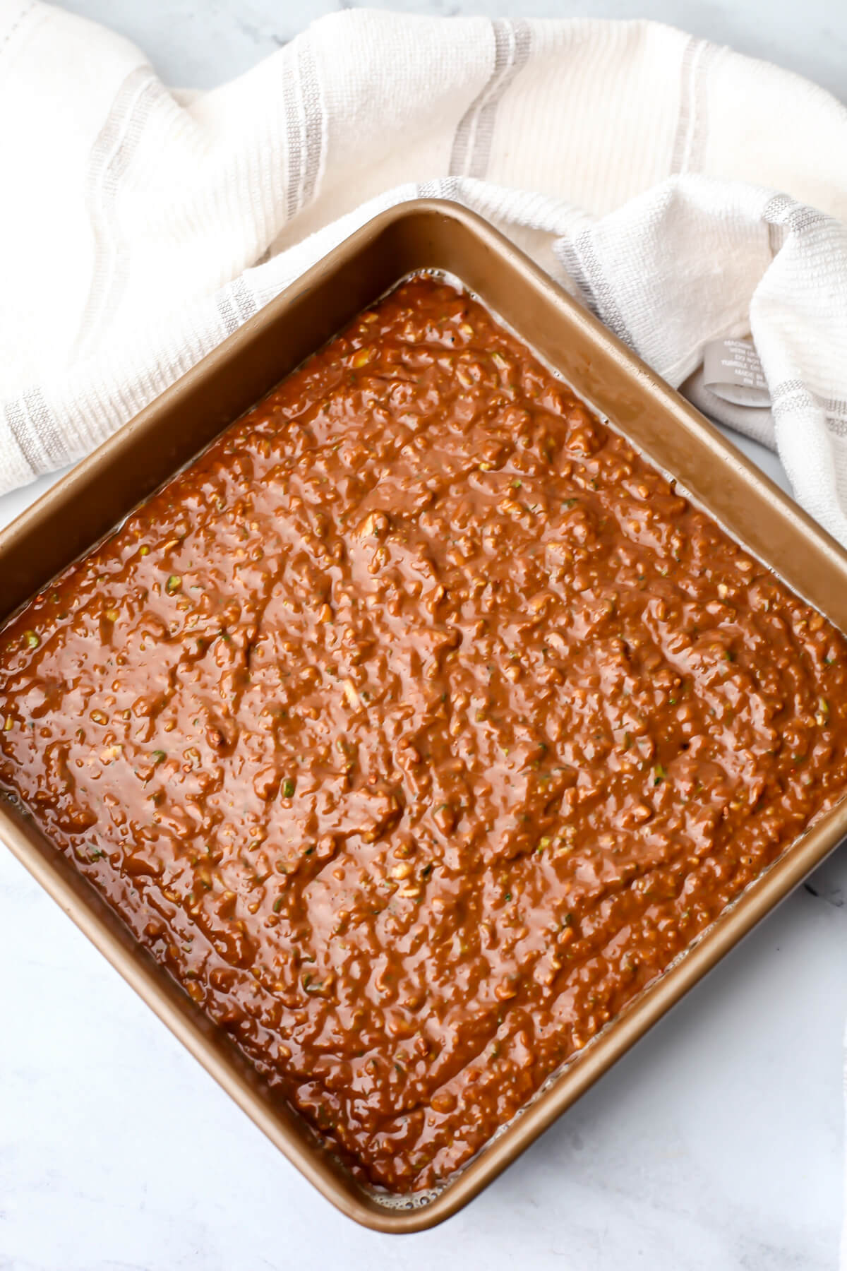 Vegan Zucchini Brownies - The Hidden Veggies