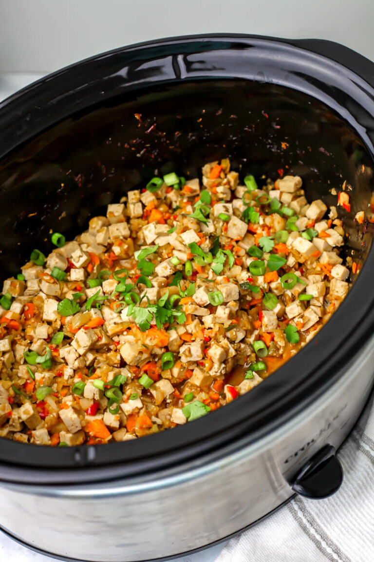 Vegan Lettuce Wraps (In the Slow Cooker) - The Hidden Veggies