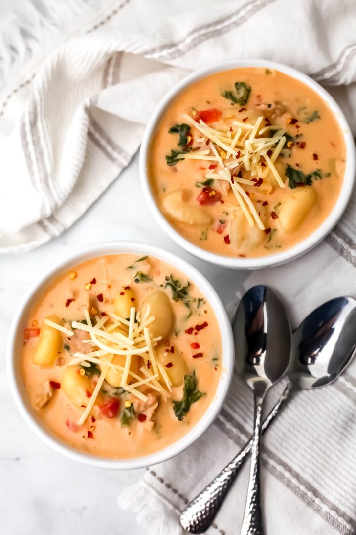 Vegan Gnocchi Soup - The Hidden Veggies